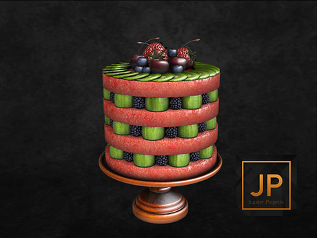 Second Life Marketplace - [IK] Fresh Fruit Table FULL SET W/RARES